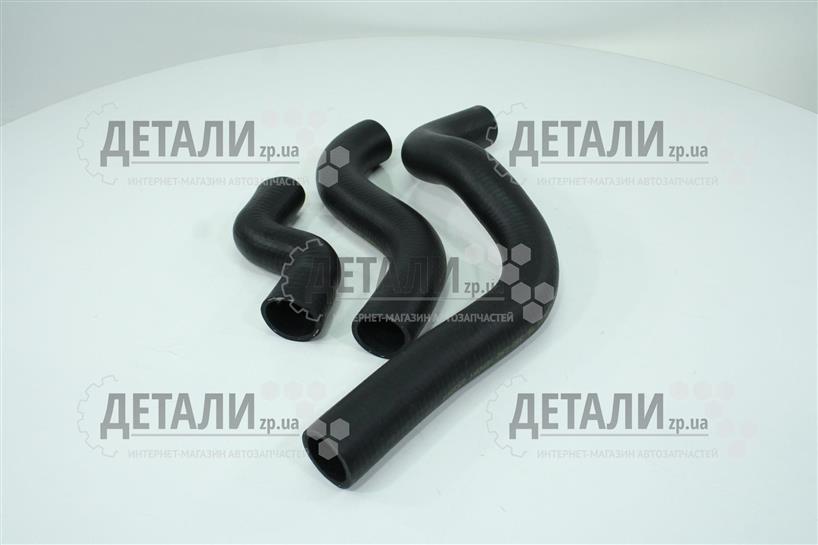 Патрубок радіатора Ланос 1,5 комплект 3шт FSO з кондиціонером 96182268 ...