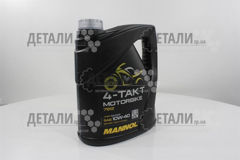 Масло MANNOL MOTO 4Т Takt Motorbike 10W40 4л Mannol 7812-4 – купить на ...