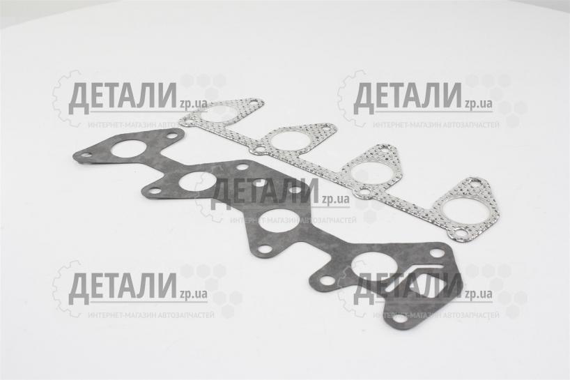 Прокладка колектора Ланос 8кл (к-т 2шт впуск шкіркартон, випуск перф ...