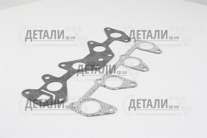 Прокладка колектора Ланос 8кл (к-т 2шт впуск шкіркартон, випуск перф ...