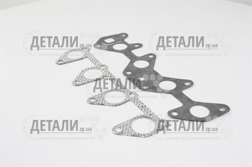 Прокладка колектора Ланос 8кл (к-т 2шт впуск шкіркартон, випуск перф ...